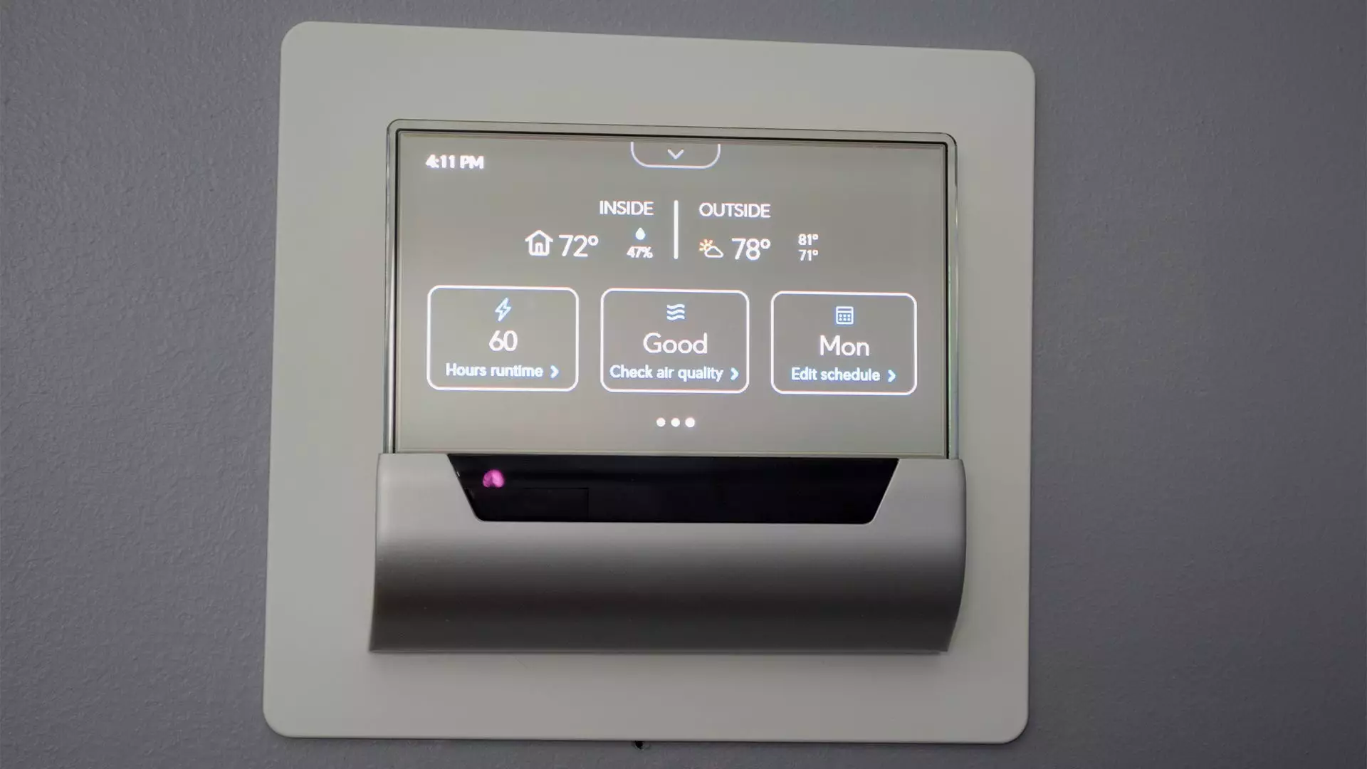 Tlhahlobo ea Thermostat ea GLAS: Thermostat e Botle, Empa e le Kakaretso e Bohlale