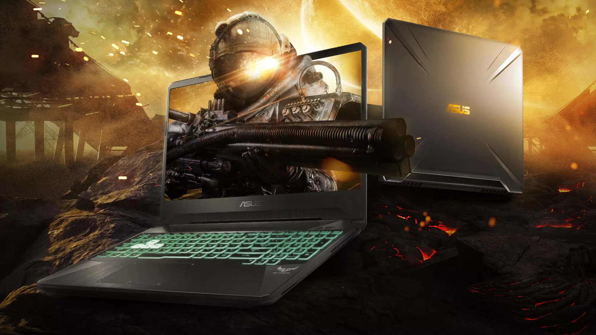 Nei ASUS TUF Gaming Laptops kënnen e MIL-STD-810G Schlag huelen