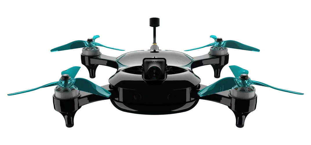teal, drone, drone premium, drone de carreres, esport de verd blavós, drone teal