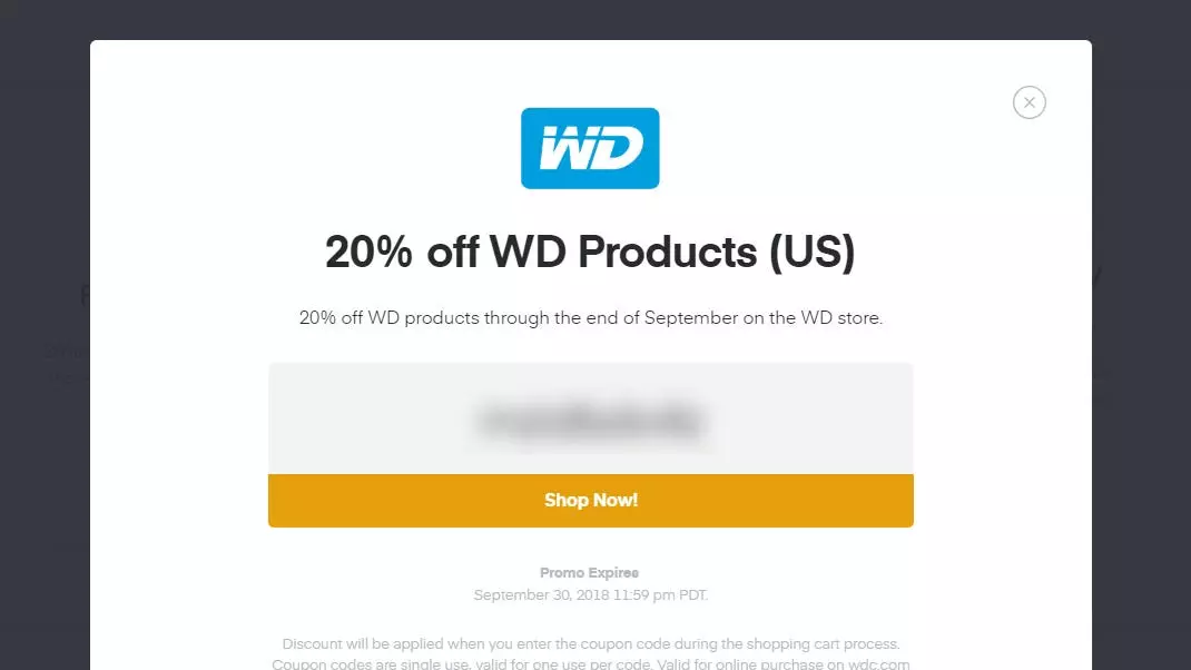 Šį mėnesį galite gauti 20% nuolaidą Western Digital standžiajam diskui, išleisdami 5 USD „Plex Pass“