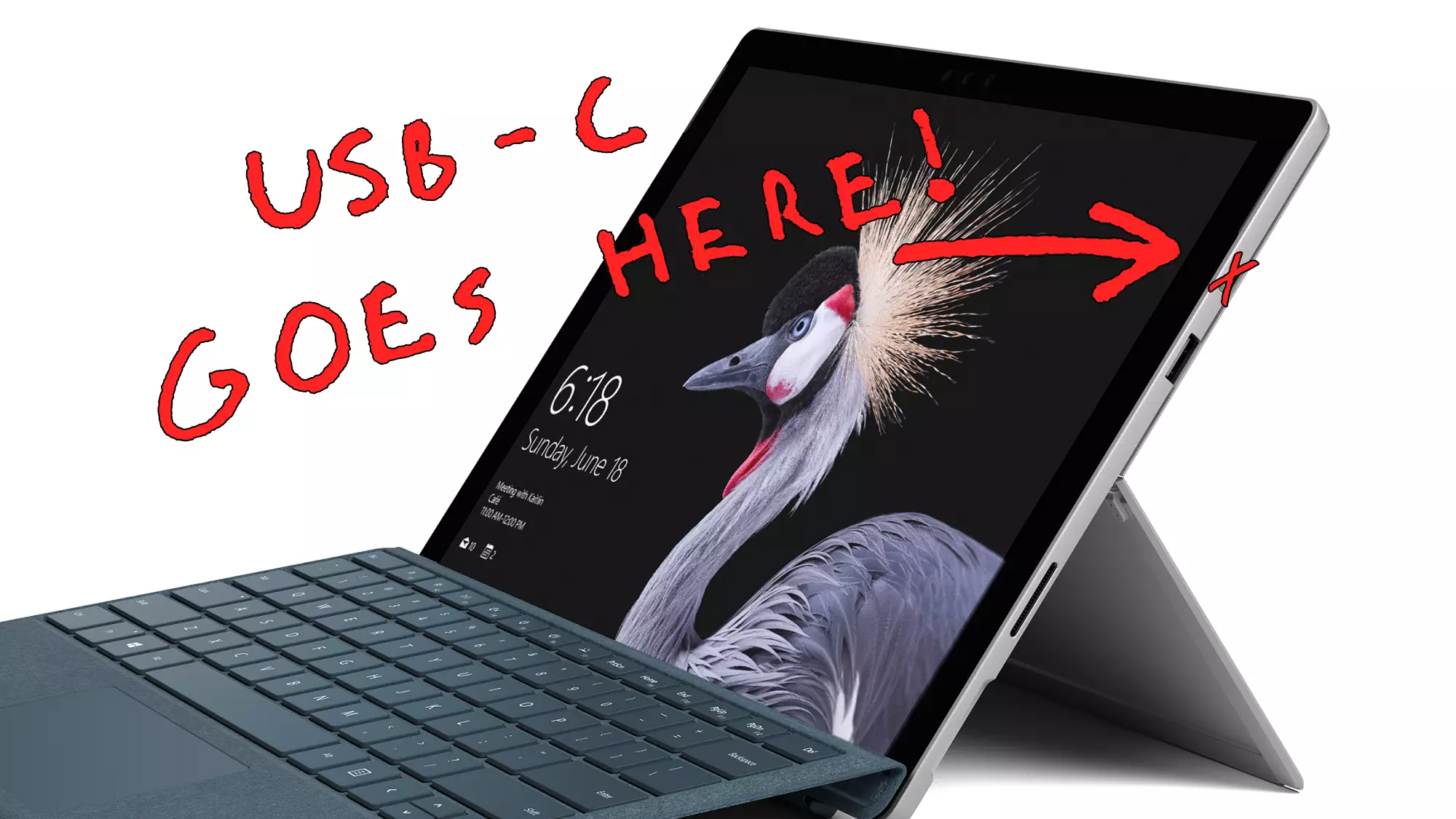 Warum zum Teufel gibt Microsoft seiner Surface-Hardware keine USB-C-Anschlüsse?