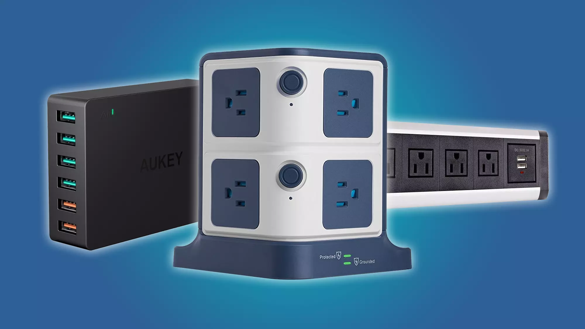 De bedste strøm- og USB-opladere til dit skrivebord