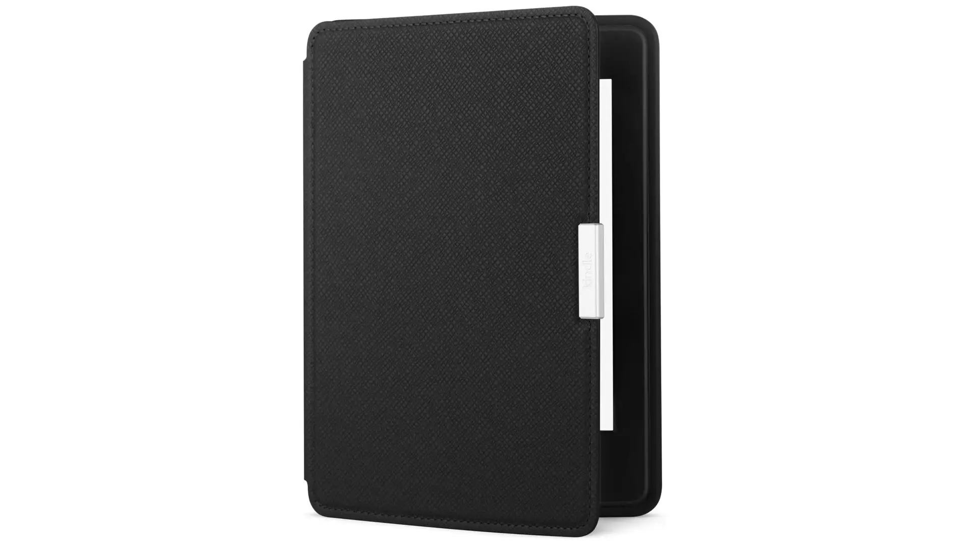 ស្រោមស្បែក Kindle Paperwhite របស់ក្រុមហ៊ុន Amazon មានពណ៌ Onyx Black