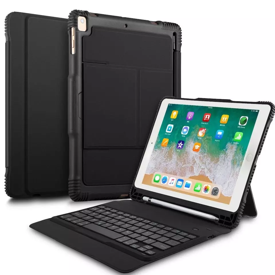 Хәрәкәттә язу өчен иң яхшы iPad Bluetooth клавиатурасы очраклары 9868_5